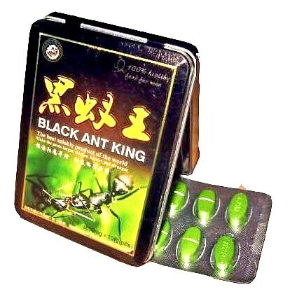 Таблетки для секса Черный муравей Black ant King 10 таблеток + 10 ...